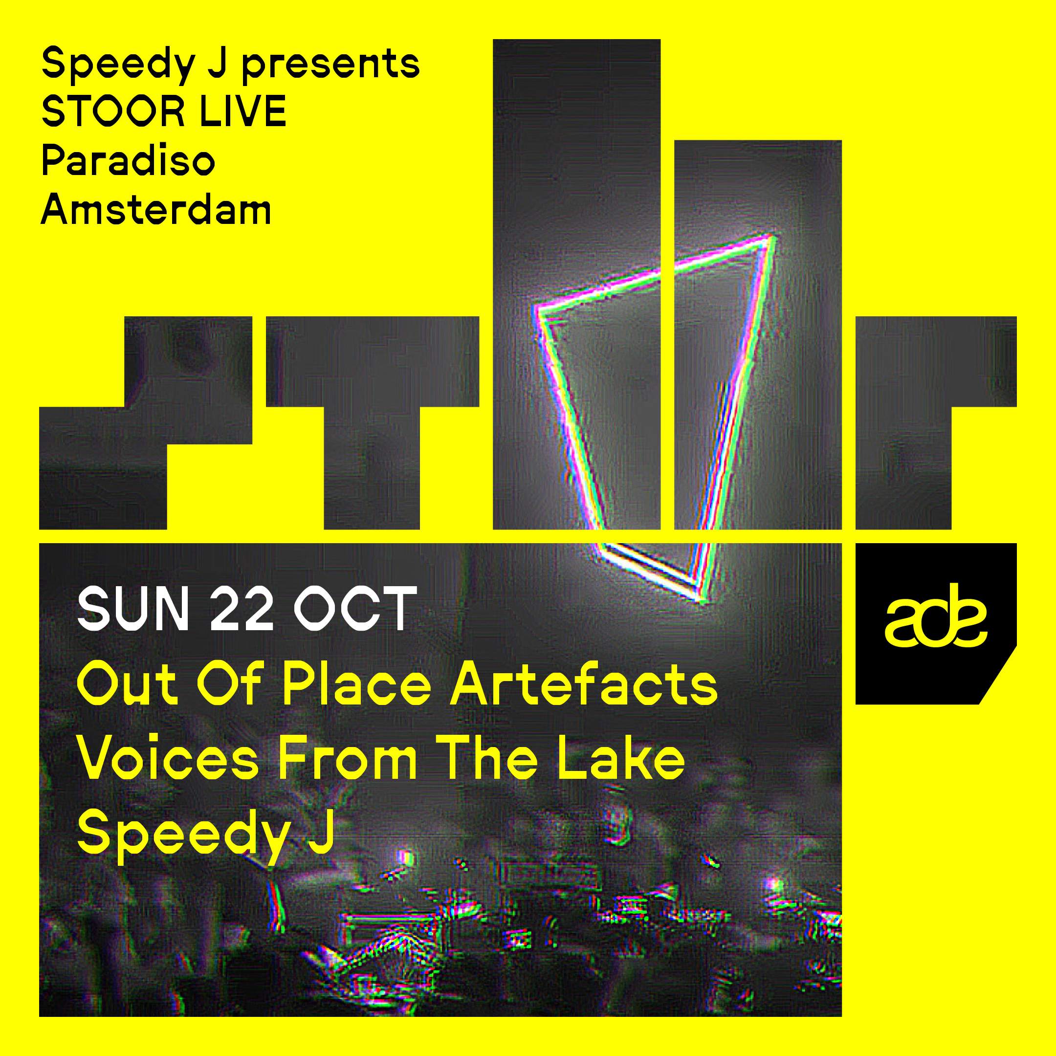 Speedy J presents STOOR Live - ADE at Paradiso, Amsterdam