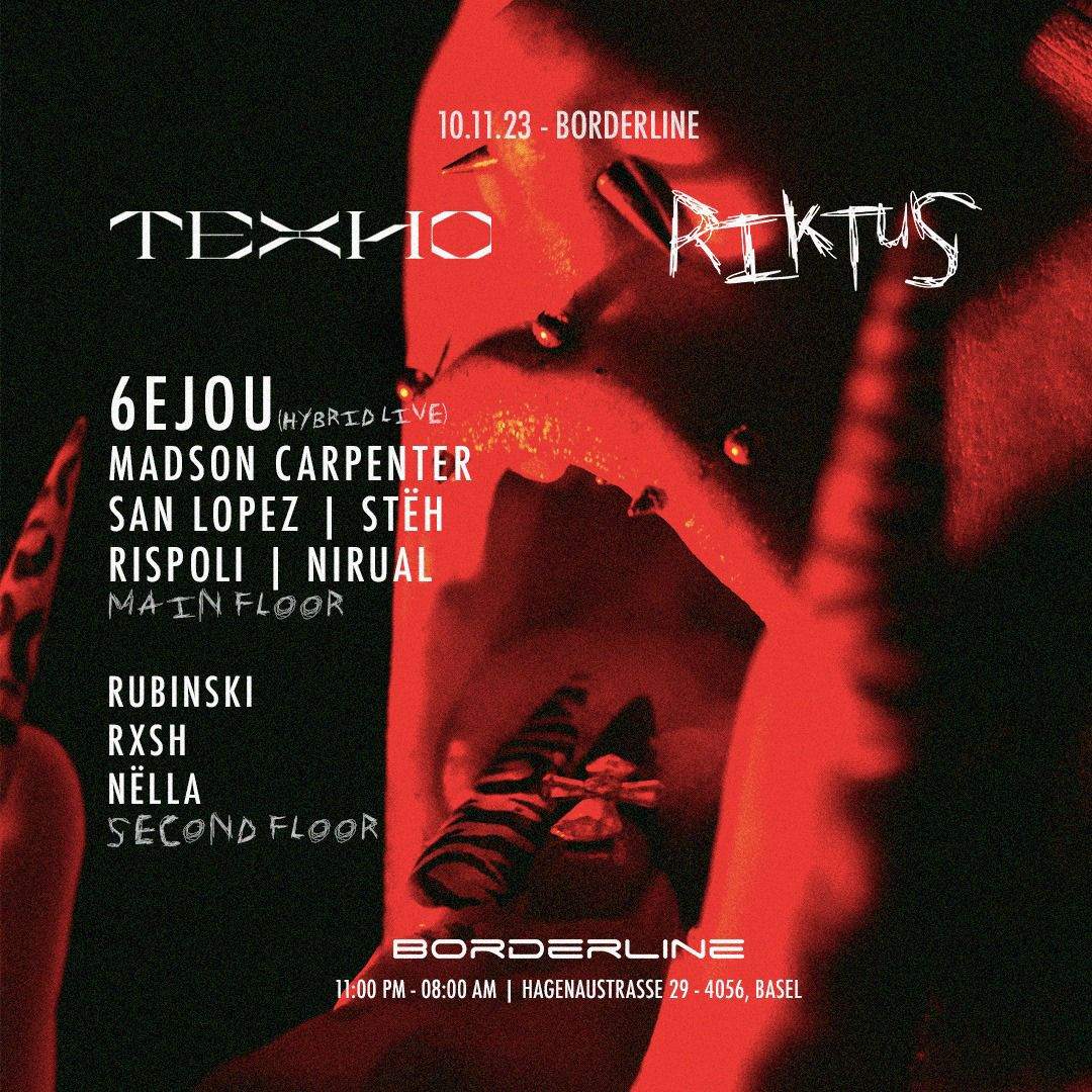 Texho x Riktus em Borderline, Basel