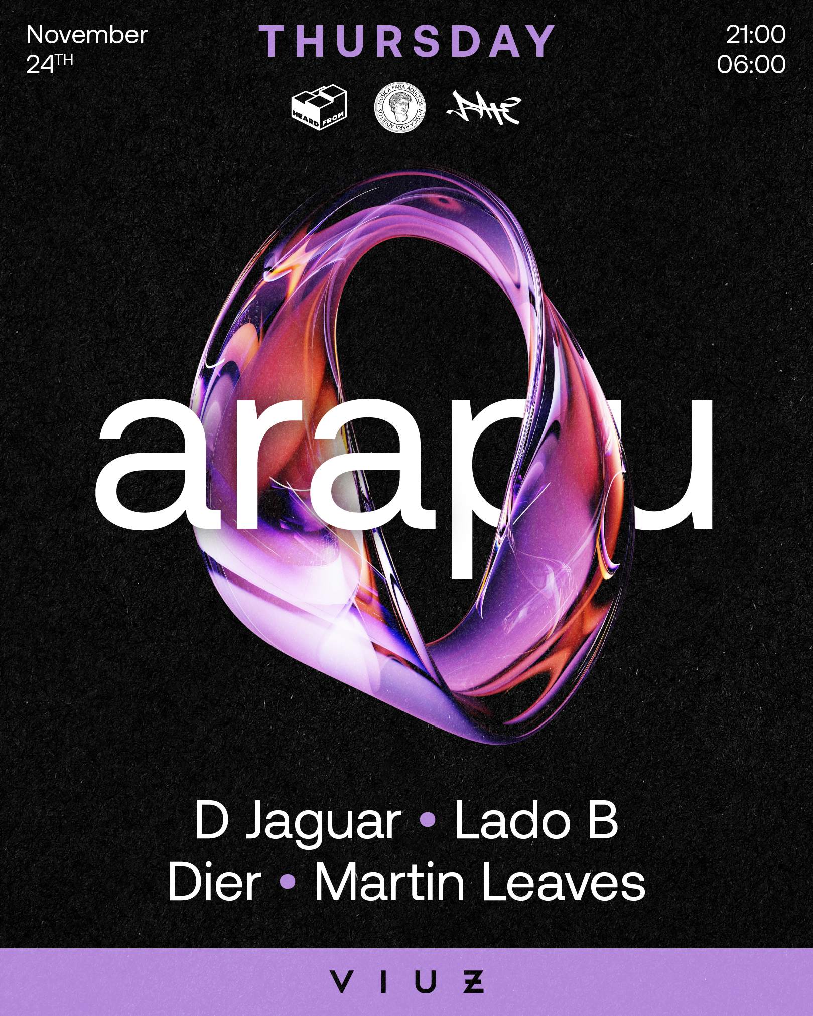 Viuz Pres. Arapu at Viuz, Medellin