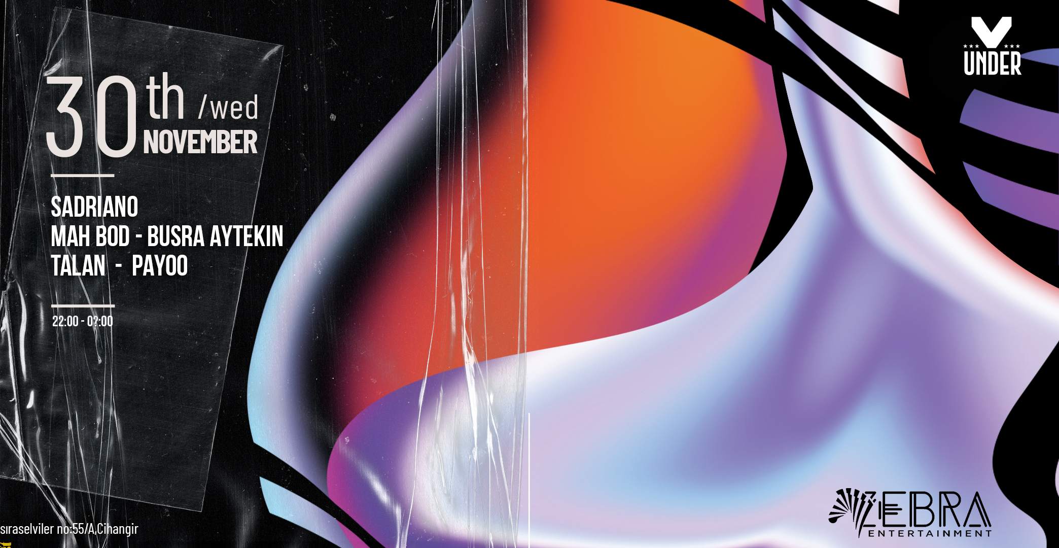 Zebra Showcase at Under Istanbul, Istanbul