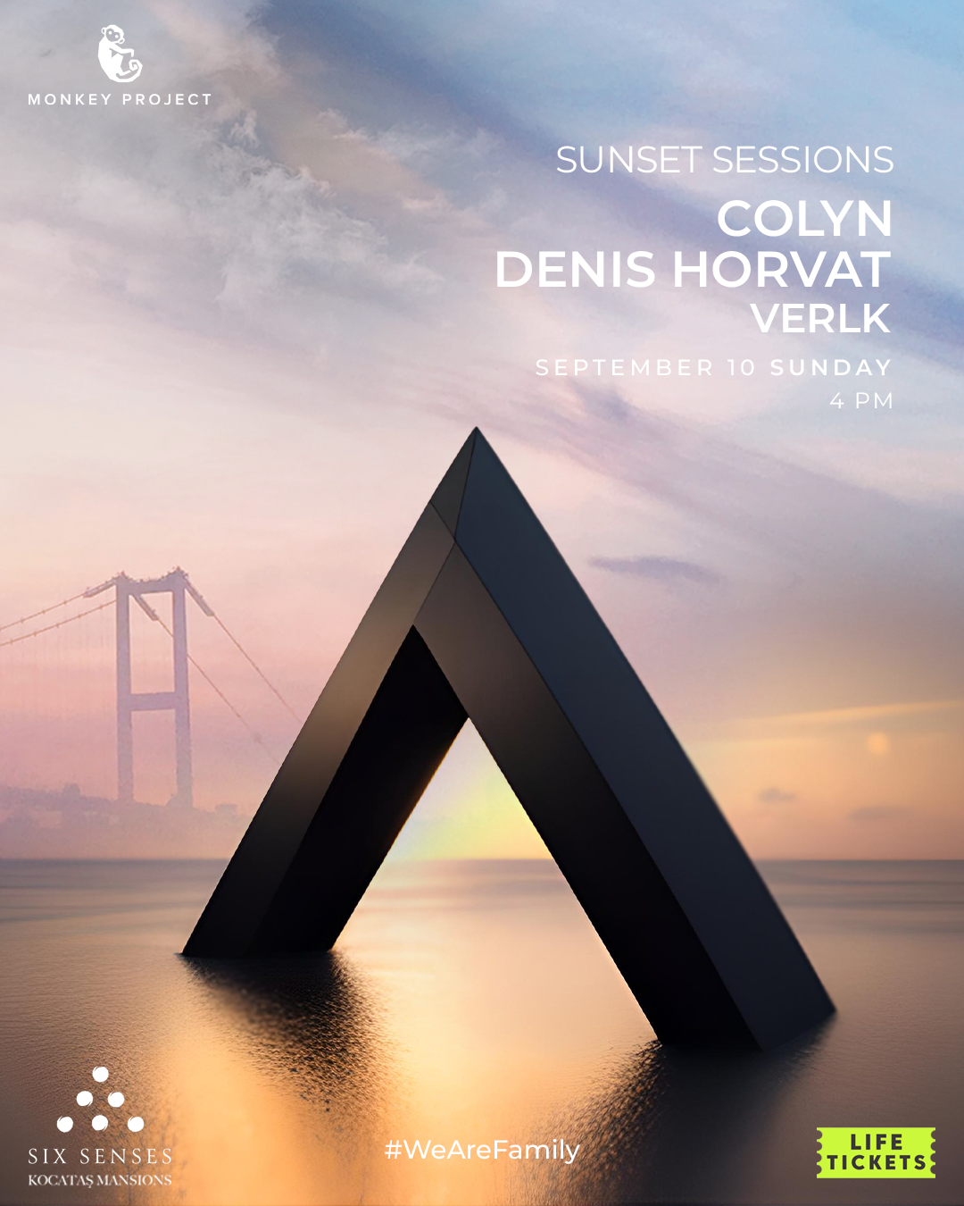 Monkey Project presents: Sunset Sessions at Six Senses Kocatas Mansions ...