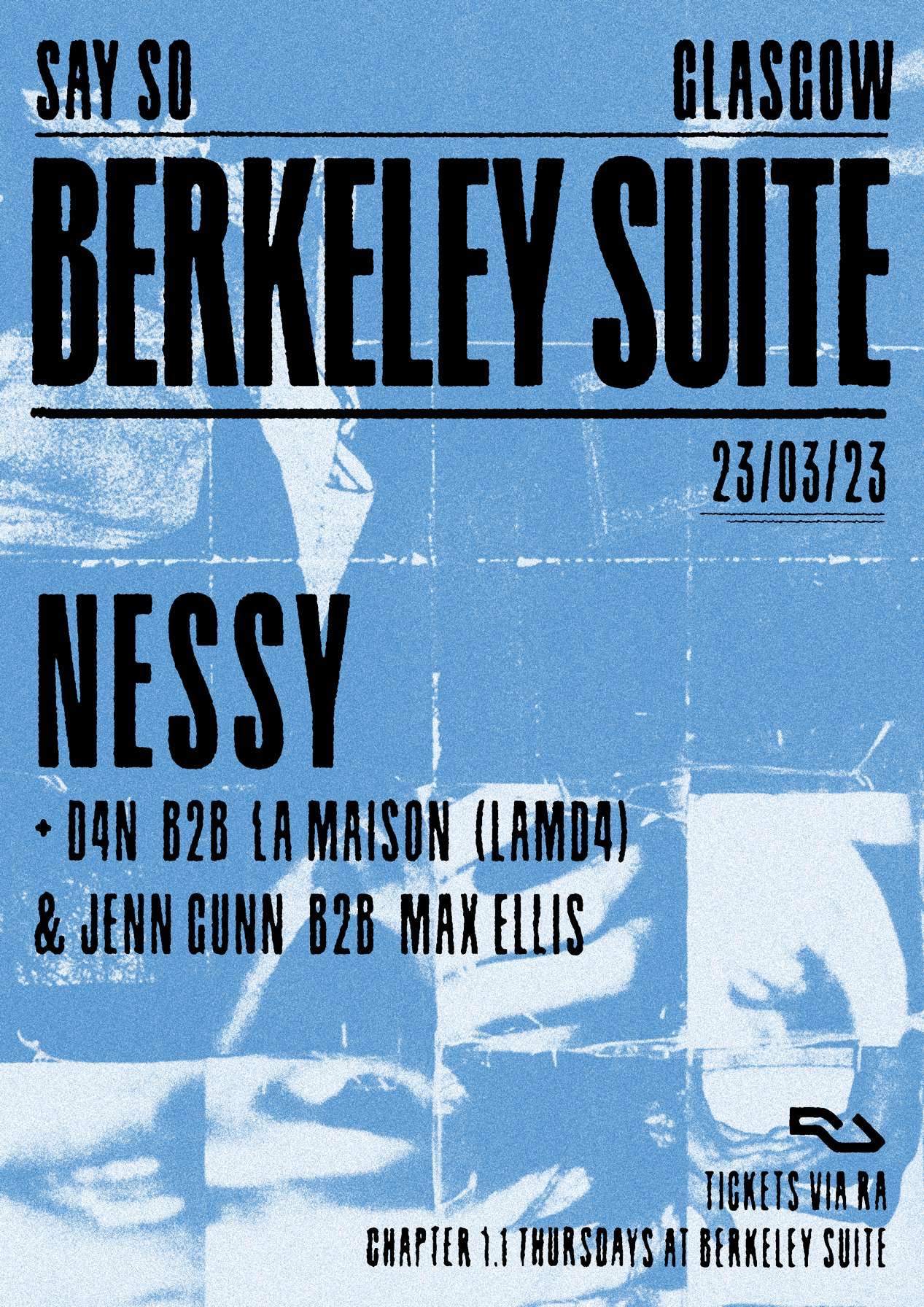 SAY SO at The Berkeley Suite, Glasgow