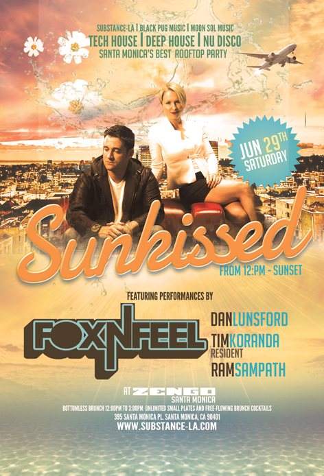 Sunkissed Day Party Santa Monica Feat. Fox n Feel - Dan Lunsford - Ram ...