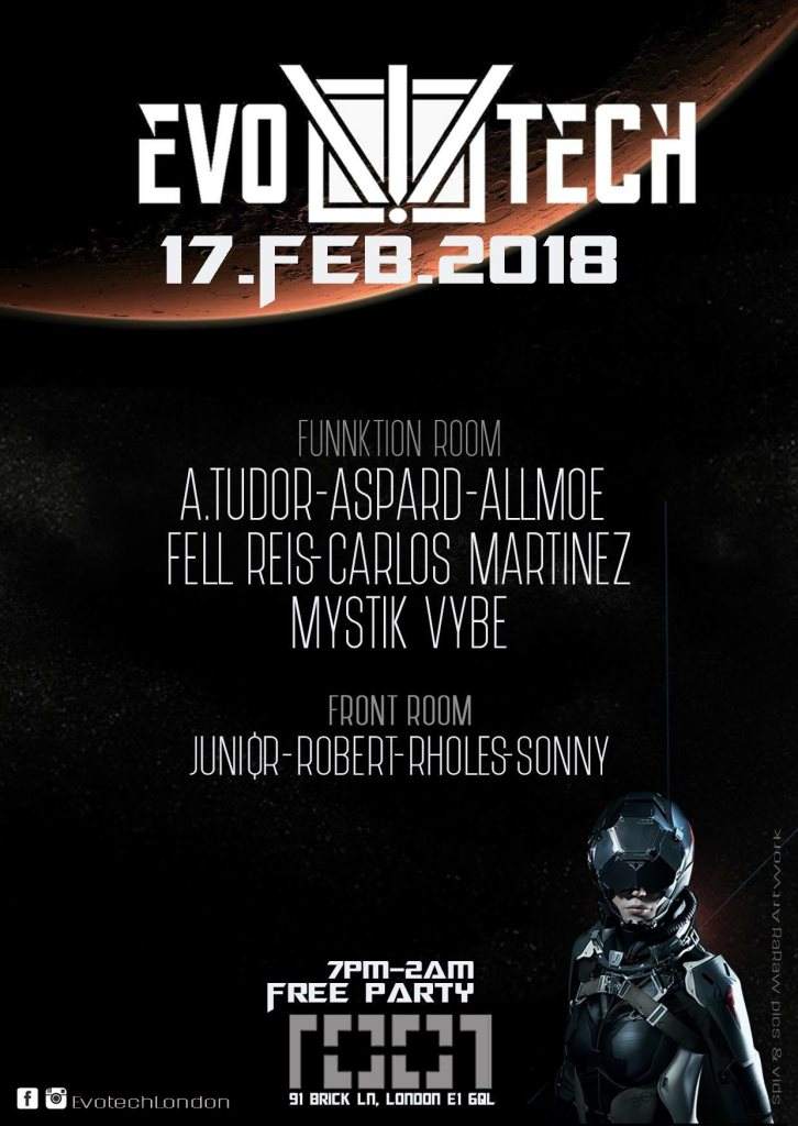 EvoTech present Saturday Marathon a Cafe 1001, London
