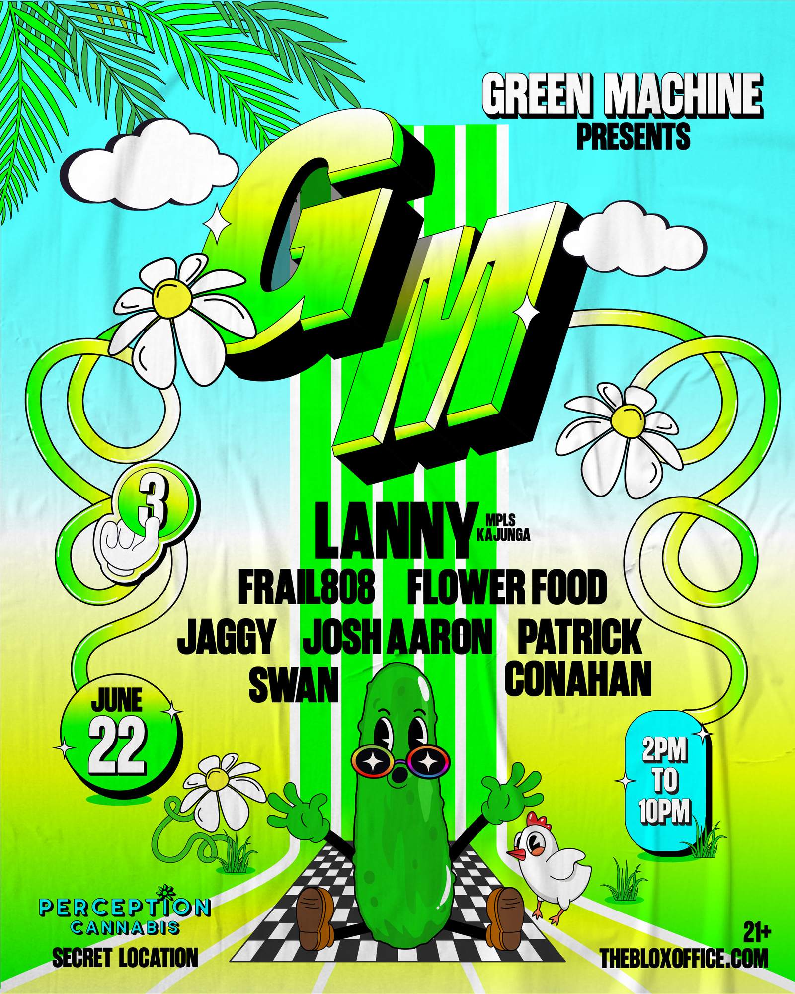 Green Machine 3 Year Anniversary with Lanny (Kajunga) + residents at ...