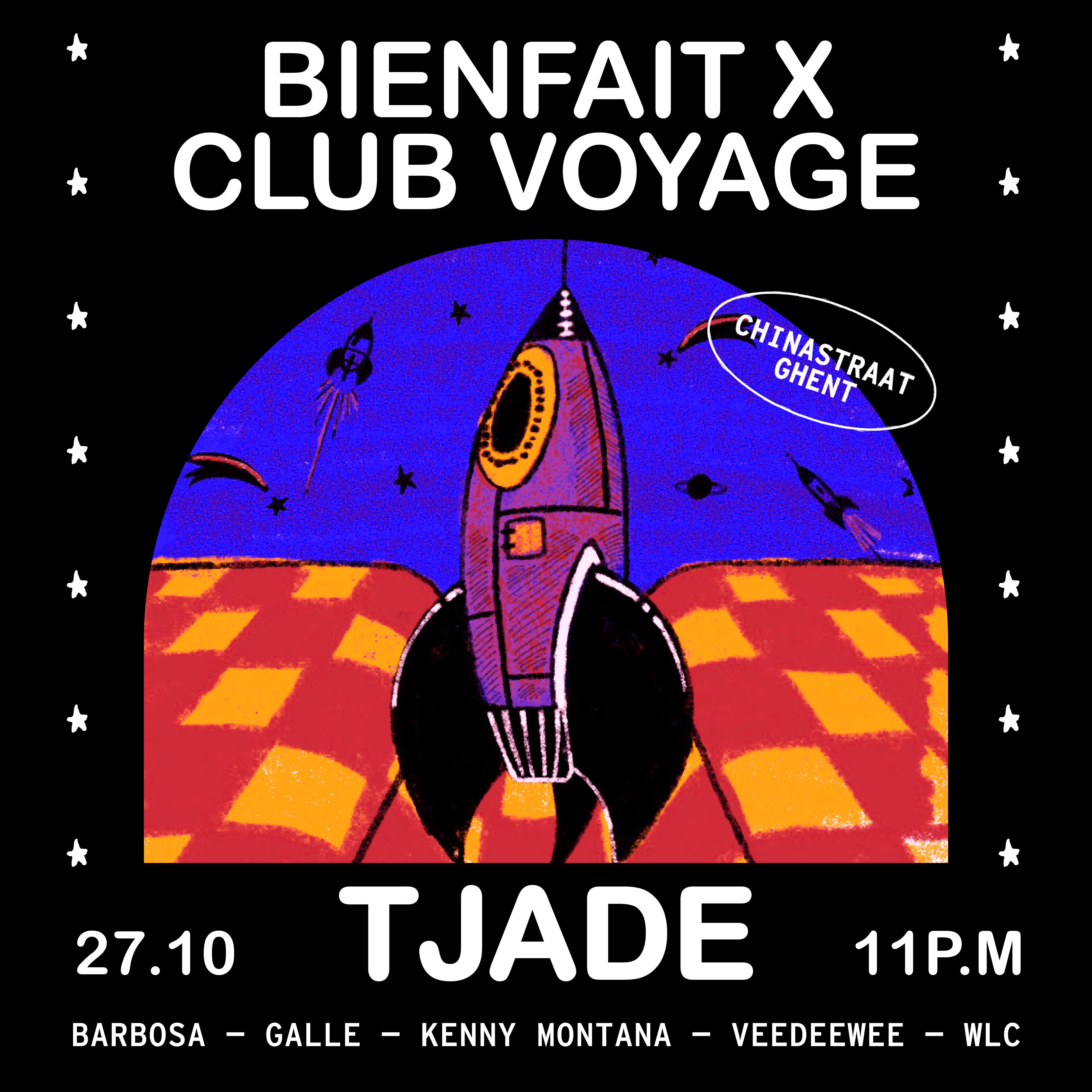 Bienfait x Club Voyage at Chinastraat, Ghent