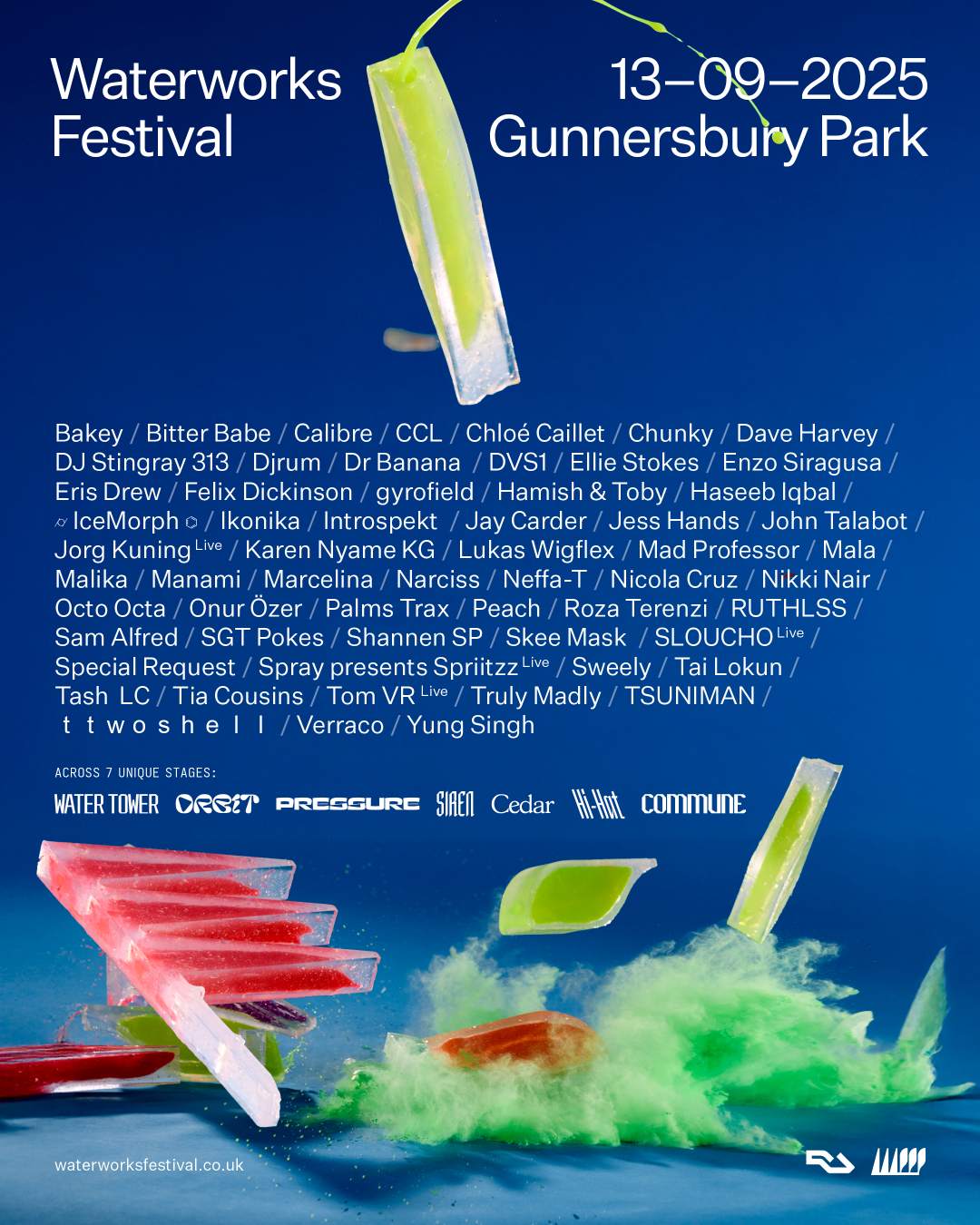 Waterworks Festival 2025 at Gunnersbury Park, London · Tickets