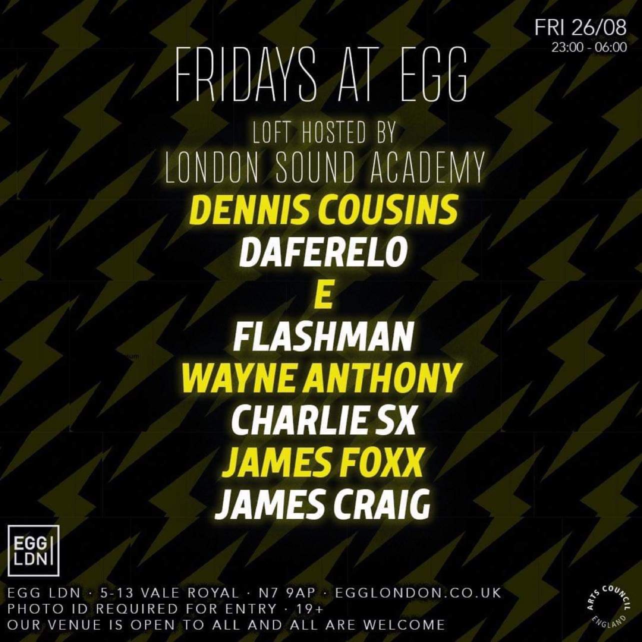 Egg London Loft at Egg London, London