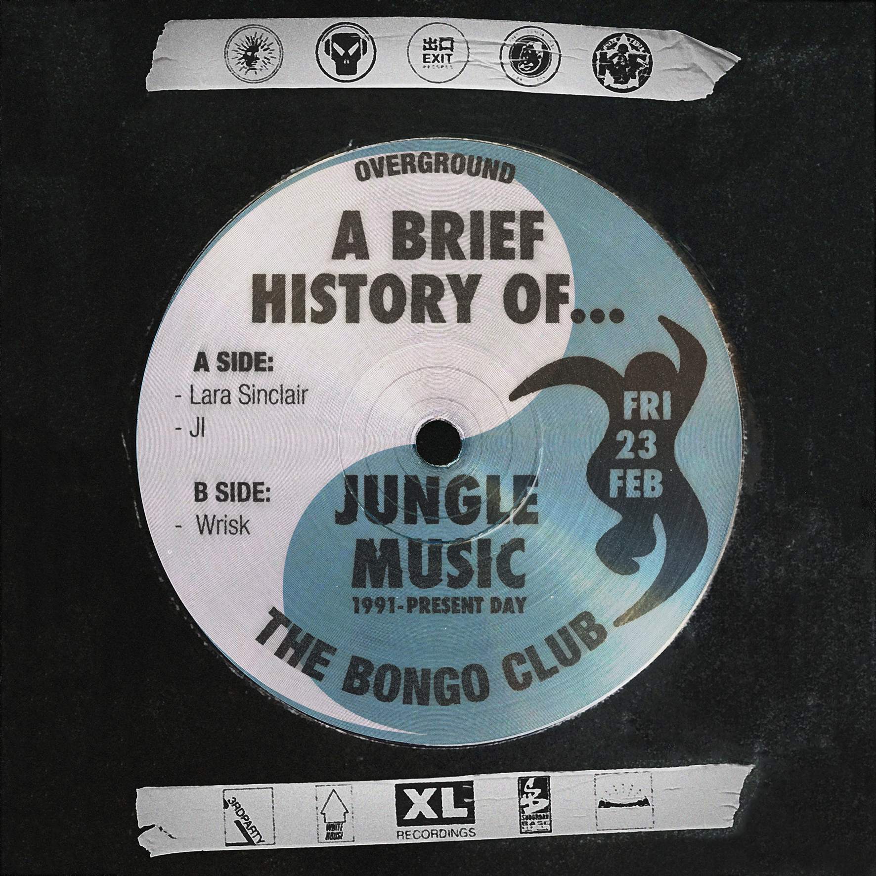 A Brief History of Jungle III ☻ ᴏᴠᴇʀɢʀᴏᴜɴᴅ ☻ Bongo Club ☻ at The Bongo ...