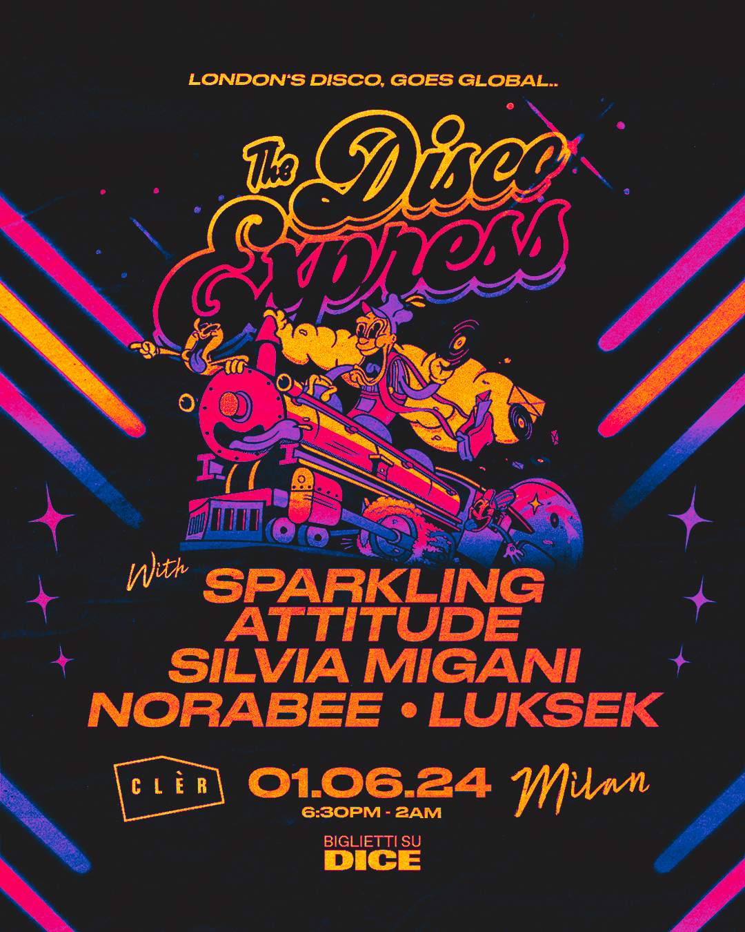 The Disco Express: Milano at Clèr, Milan