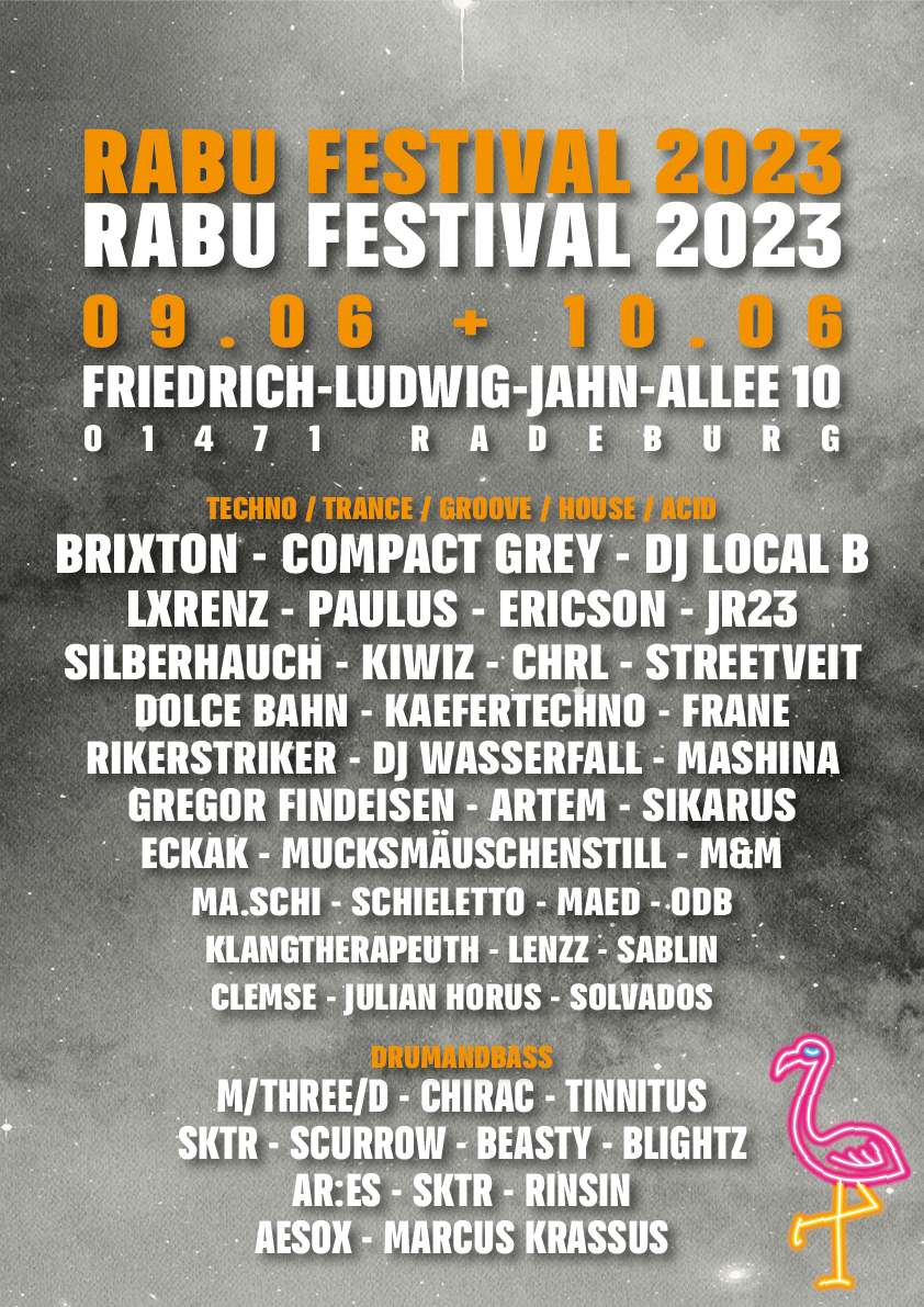 RABU FESTIVAL 2023 at Keller Radeburg, Dresden
