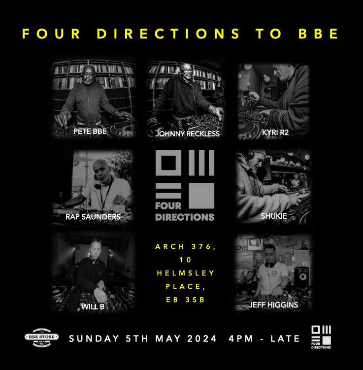 Four Directions to BBE at The BBE Store, London