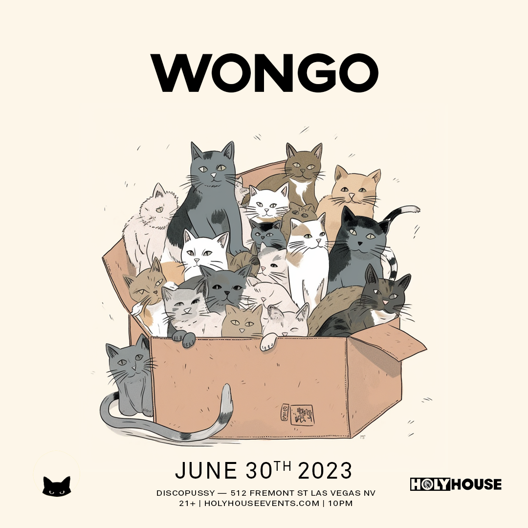 HOLY HOUSE presents: WONGO at Discopussy, Las Vegas