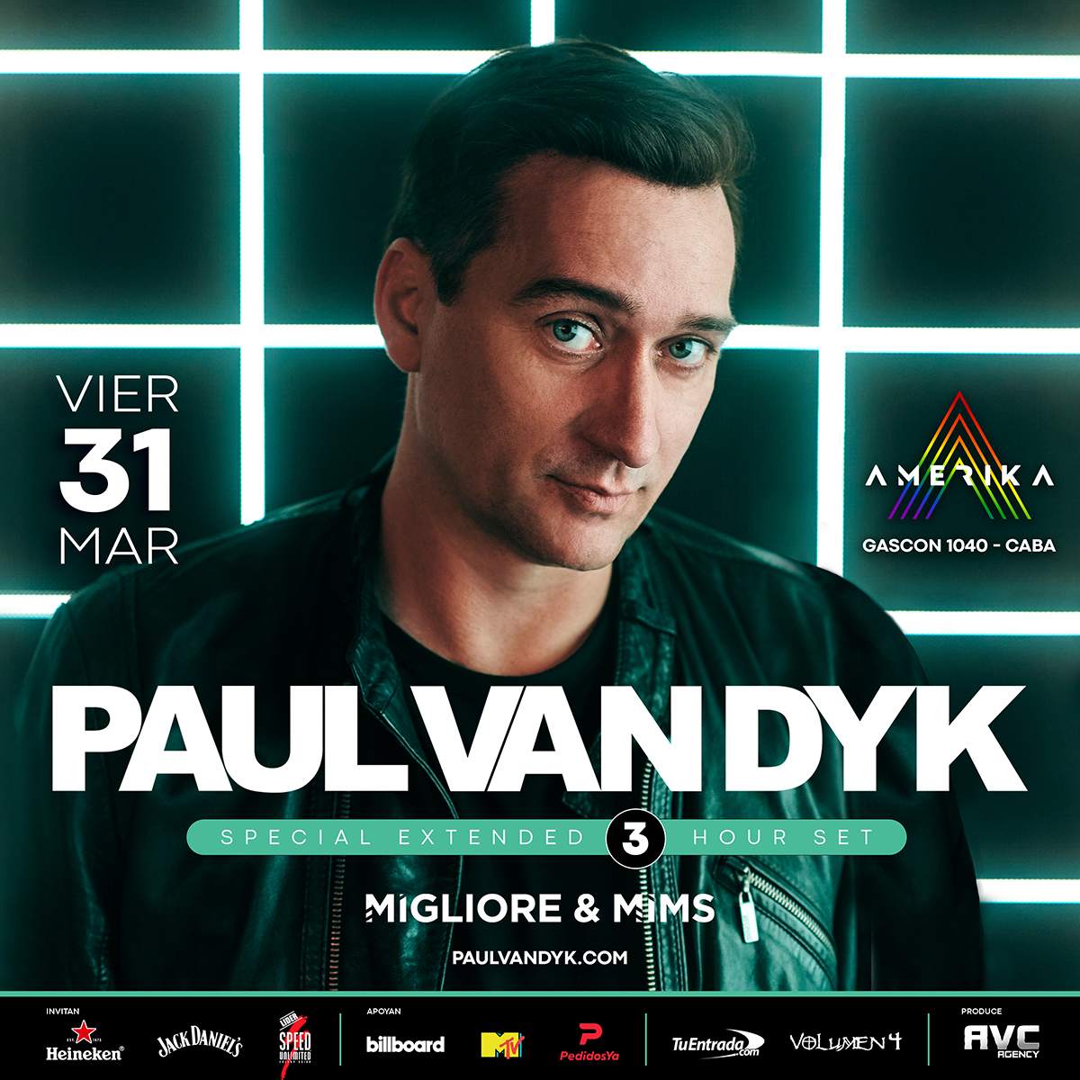 Paul Van Dyk at Amerika, Buenos Aires
