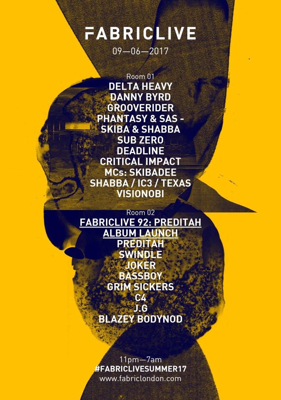 FABRICLIVE: Delta Heavy, Danny Byrd & Preditah Album Launch at fabric ...