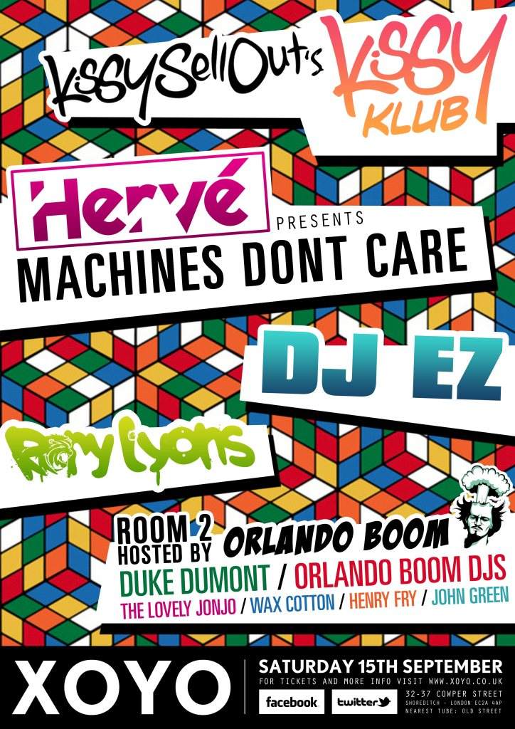 Kissy Club presents Hervé - DJ EZ - Rory Lyons em XOYO, London