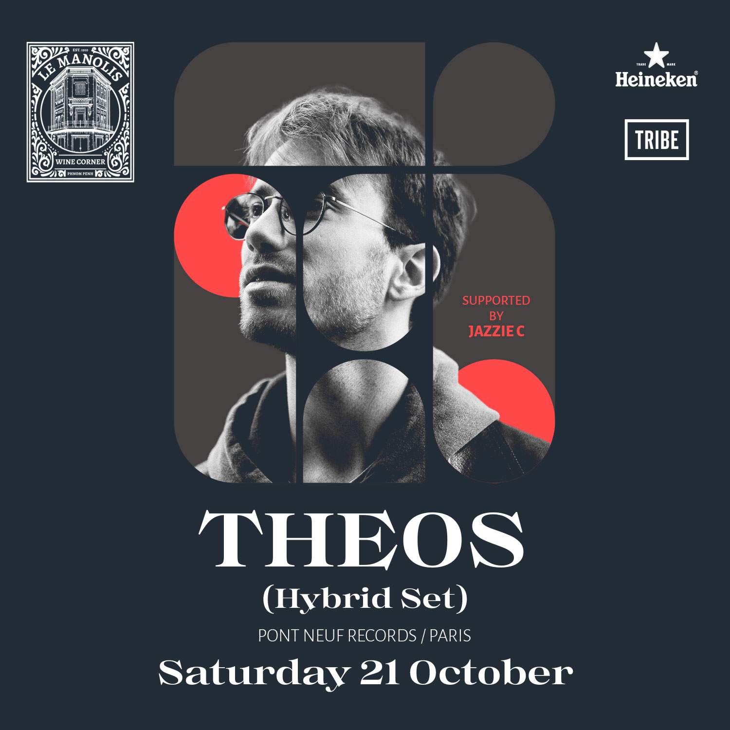 THEOS hybrid set at Le Manolis at TBA - Le Manolis, Cambodia