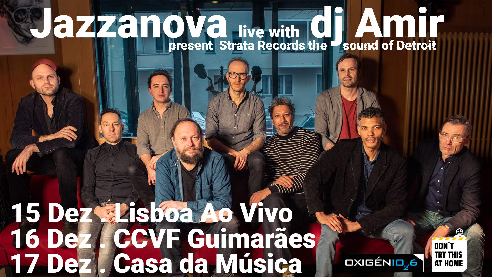 Jazzanova (live) and DJ Amir bei LAV - Lisboa ao Vivo, Lissabon