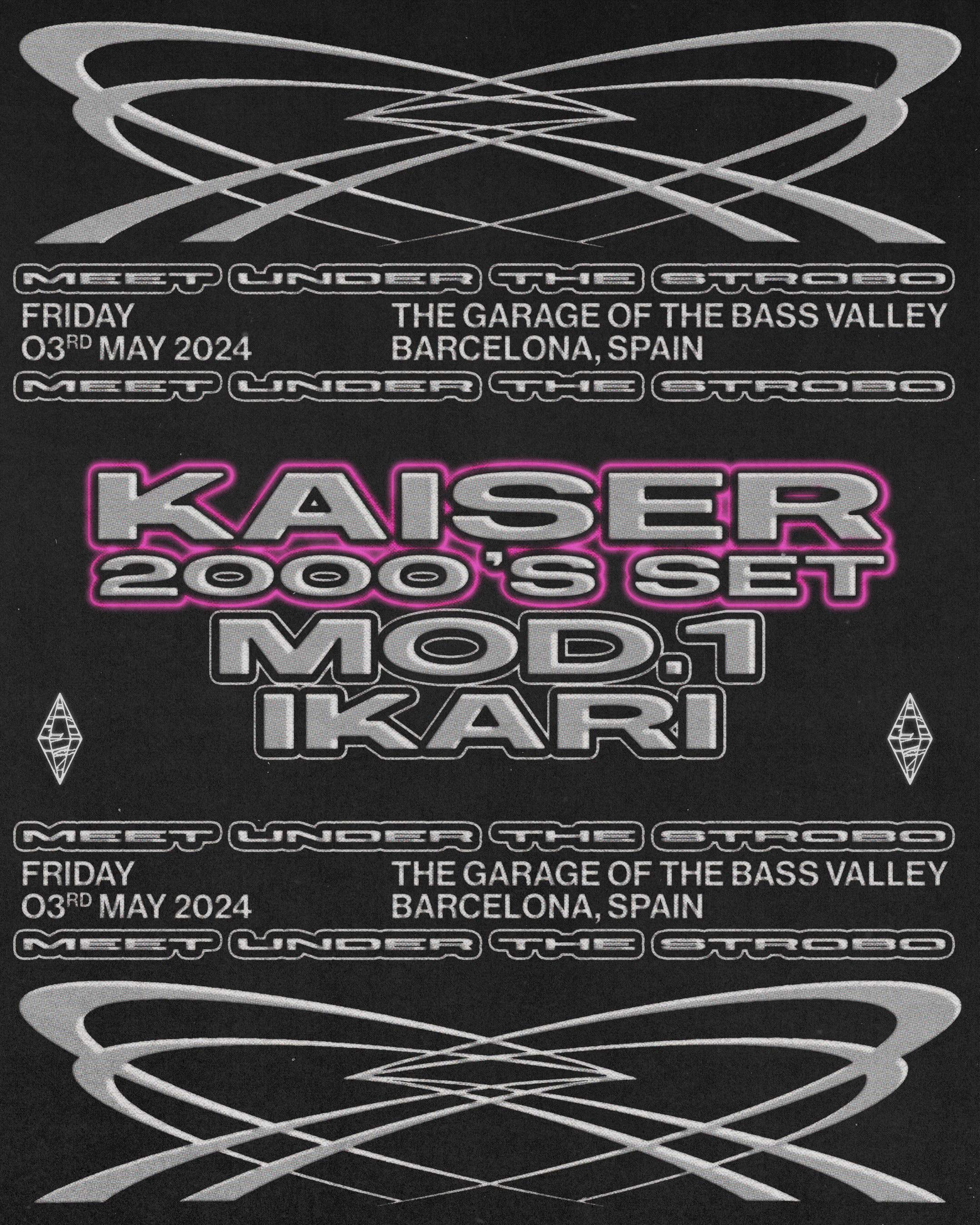Praxis / KAISER 2000's set (TECHNO/HARDGROOVE) with Funktion One Soundsystem at The Garage of ...