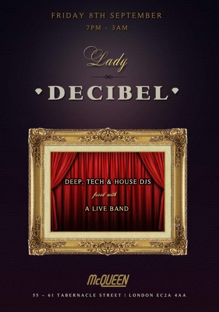 Lady Decibel en McQueen, London