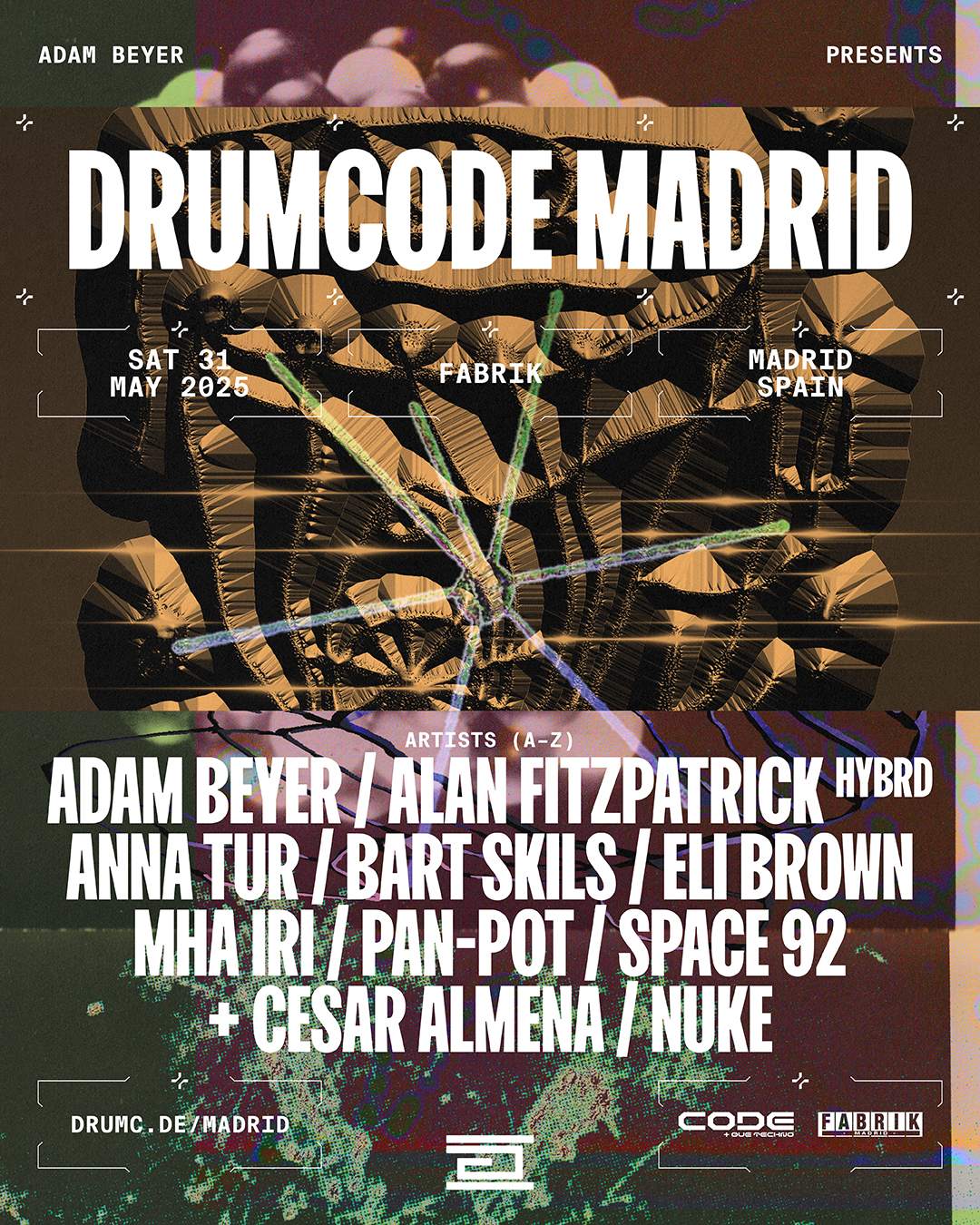 DRUMCODE MADRID - Fabrik en Fabrik, Madrid