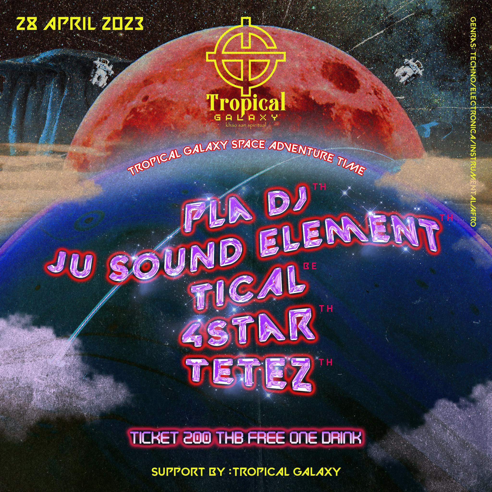 Tropical Galaxy space adventure time bei Tropical Galaxy, Bangkok