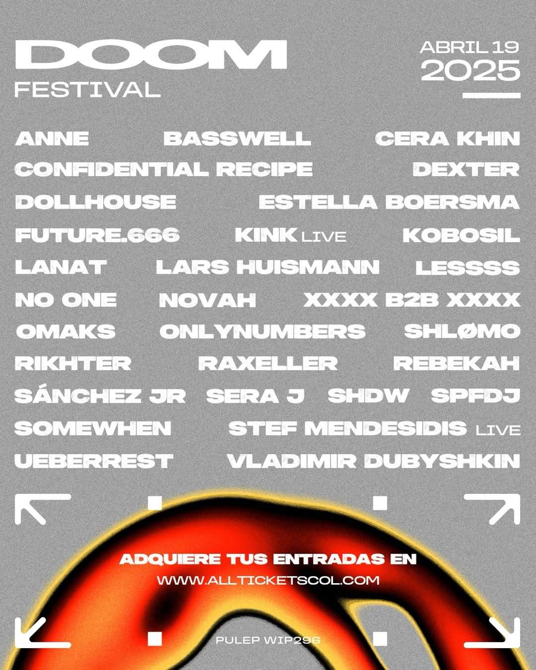 DOOM FESTIVAL 2025 en TBA, Bogotá