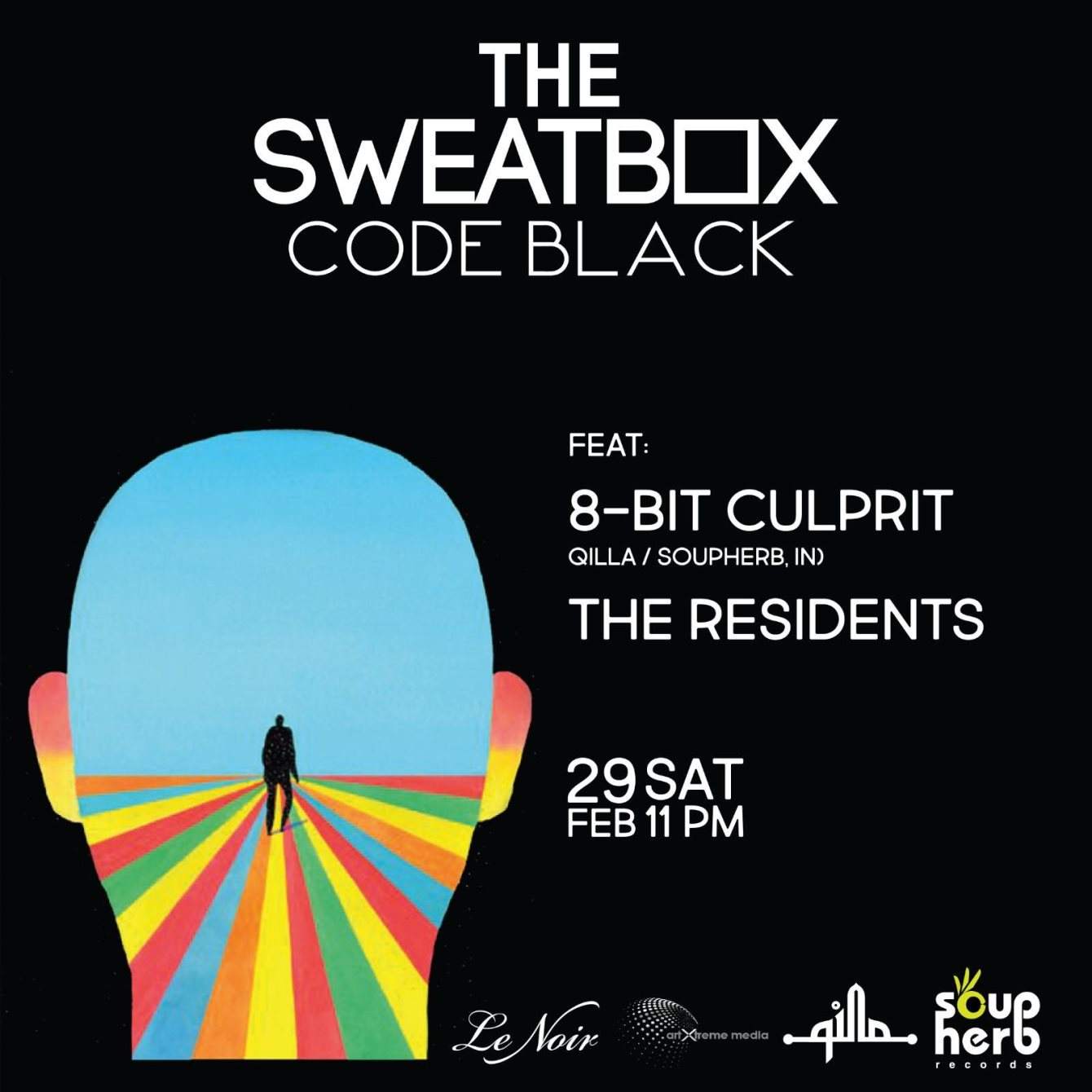 The Sweatbox- Code Black feat. 8-Bit Culprit (Qilla, Soupherb, IN) at ...