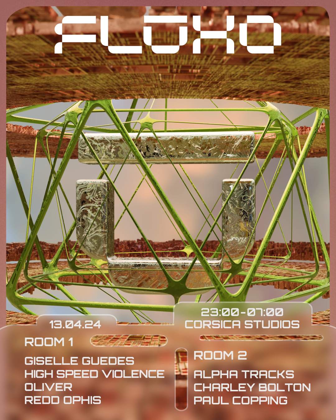 FLŪXO: Hard Techno & Trance at Corsica Studios, London