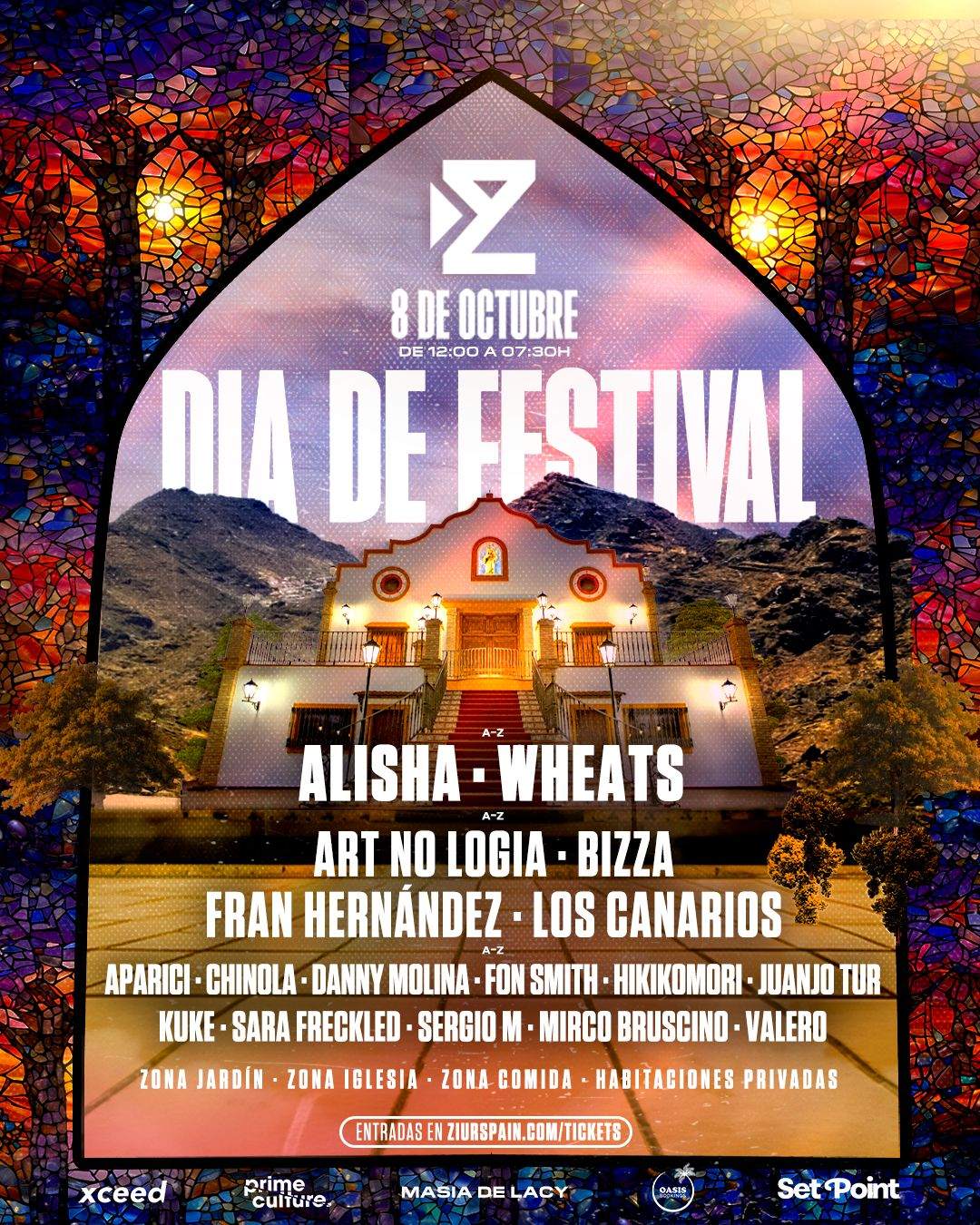 ZIUR pres. DÍA DE FESTIVAL en Masia De Lacy, Valencia