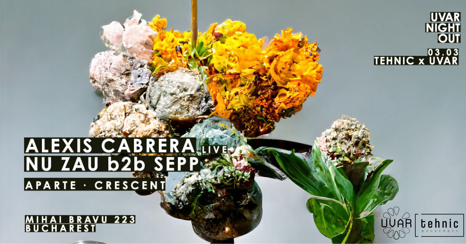 UVAR NIGHT OUT with Alexis Cabrera live / Nu Zau b2b Sepp at tehnic at ...