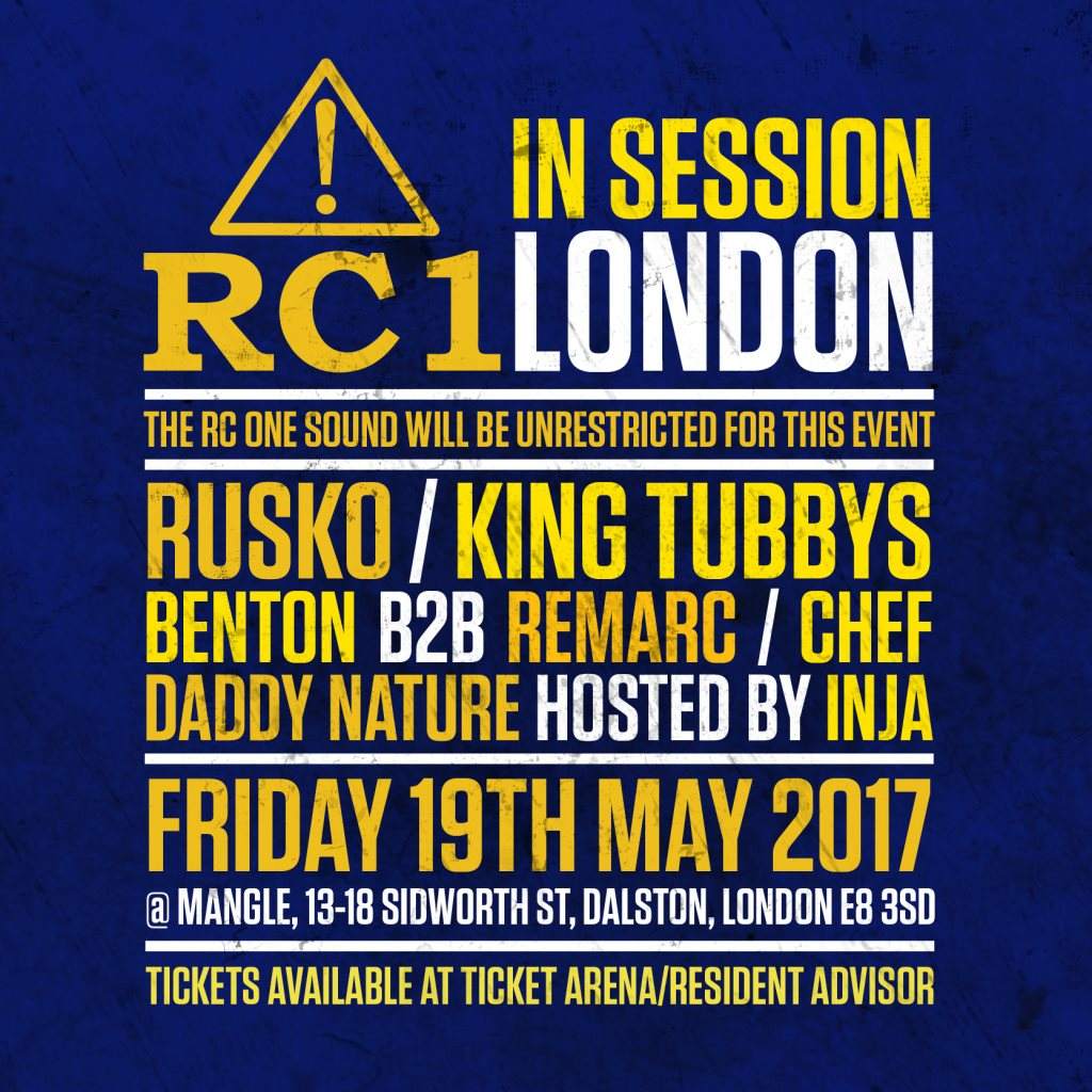 [CANCELLED] RC1 In Session London with Rusko - Unrestricted Sound ...