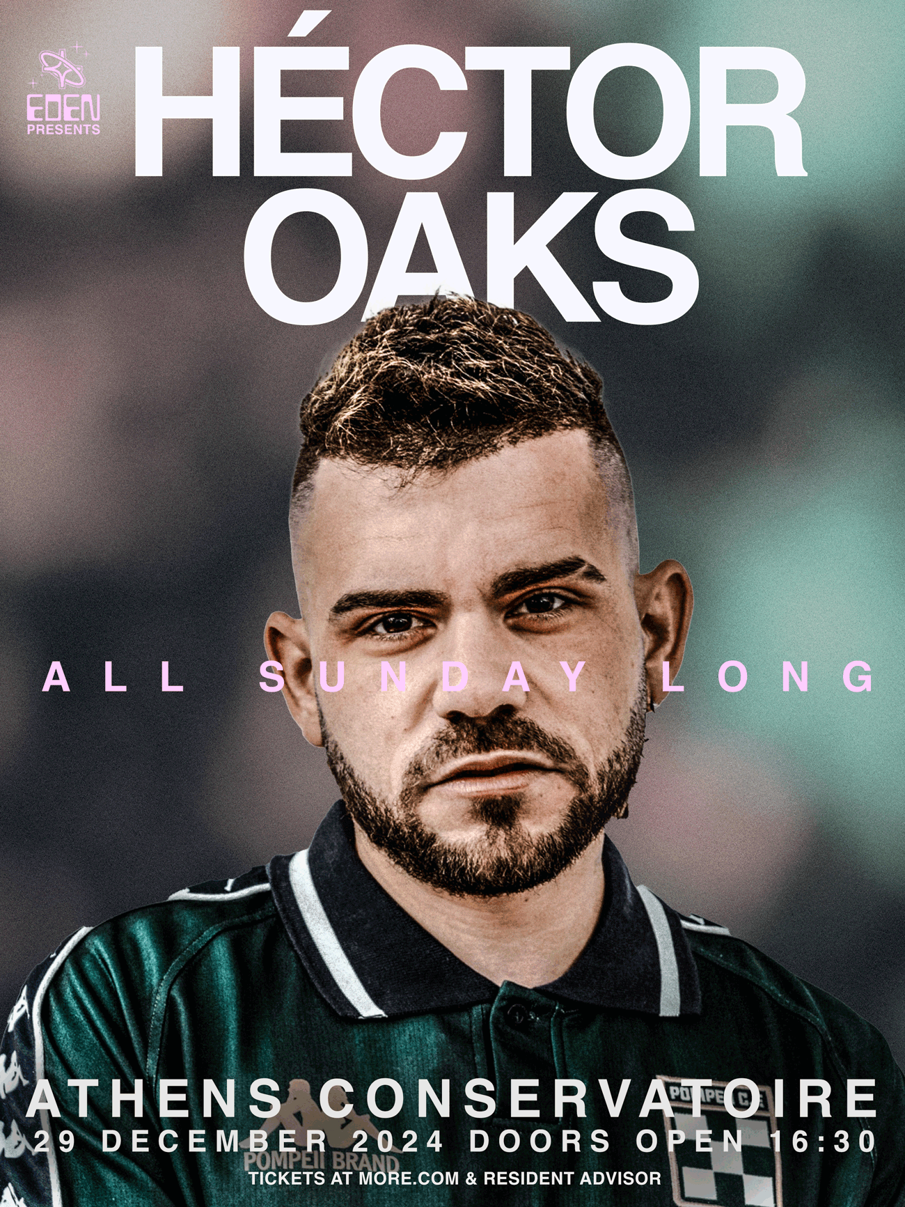 EDEN presents HECTOR OAKS (5h set) at Athens Conservatoire - Ωδείον ...