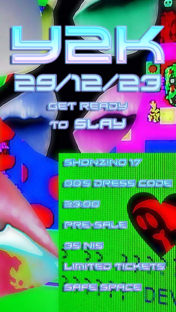 Y2K IS BACK // at JIMBORY, Tel Aviv