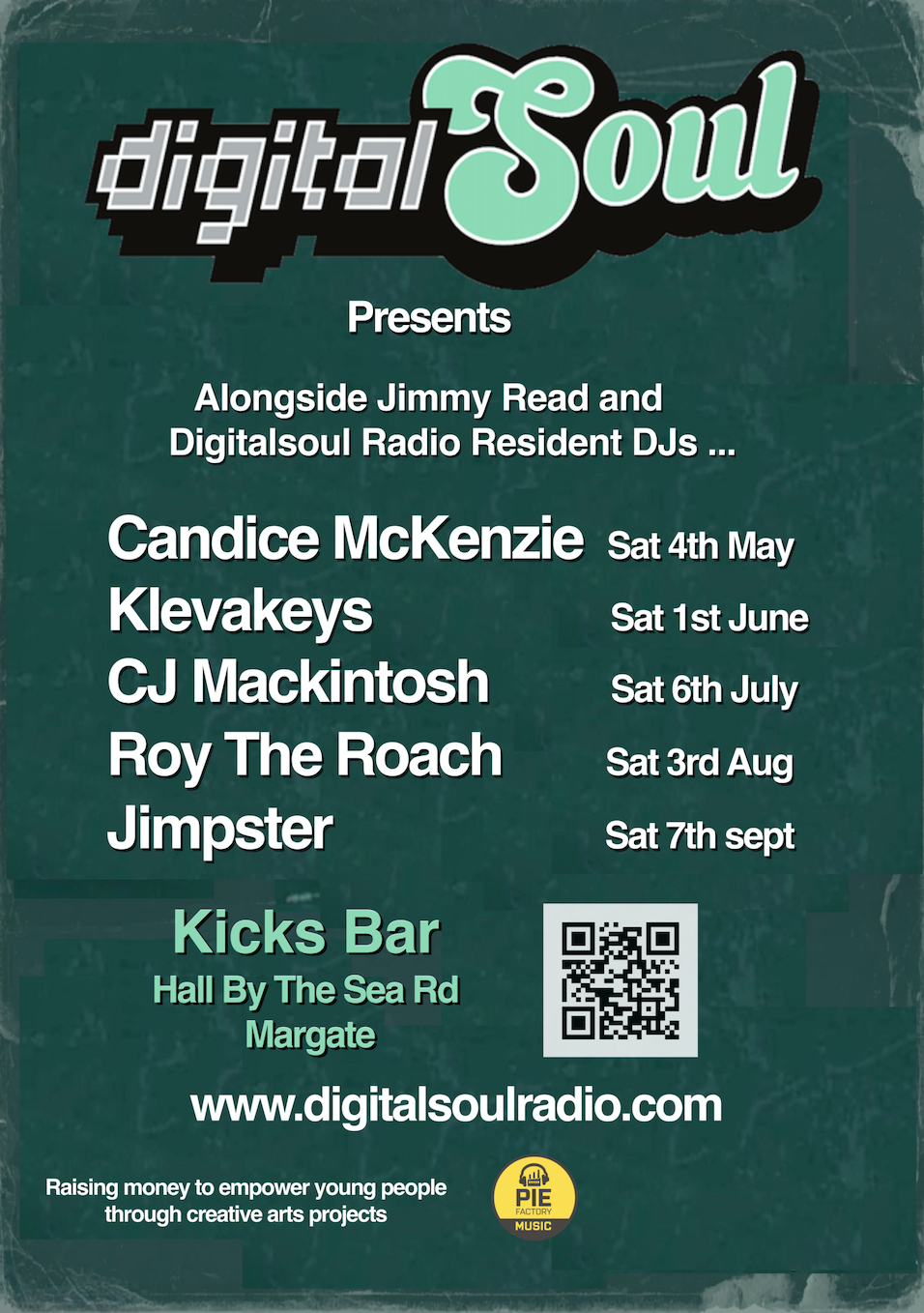 Digitalsoul presents CJ Mackintosh - Margate at Cinque Ports, South + East