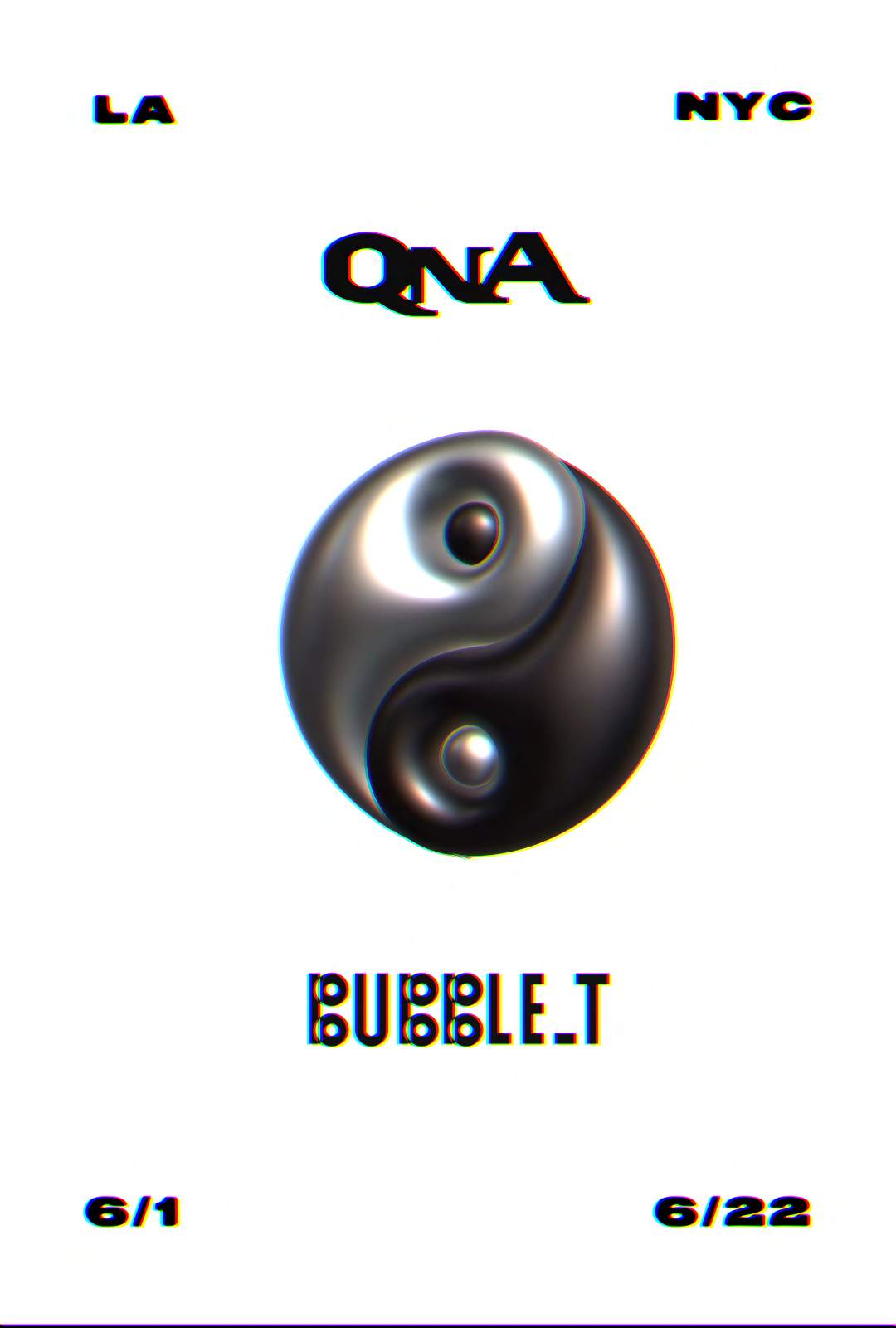 QNA X BUBBLE_T : QI at Club Catwalk, Los Angeles