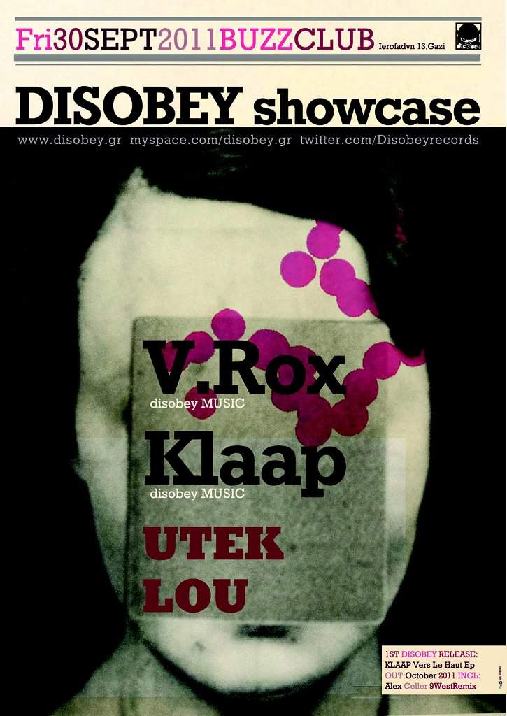 Disobey Showcase em Buzz Club, Grécia