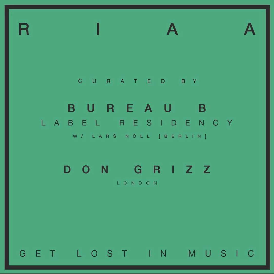 RIAA w/ Bureau B bei RIAA Bar, Hamburg