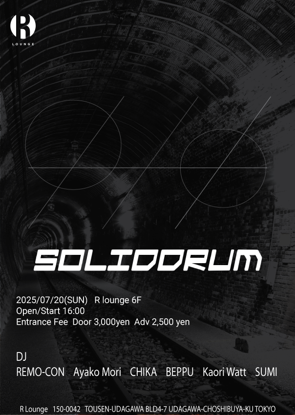 SOLIDDRUM at R Lounge, 東京