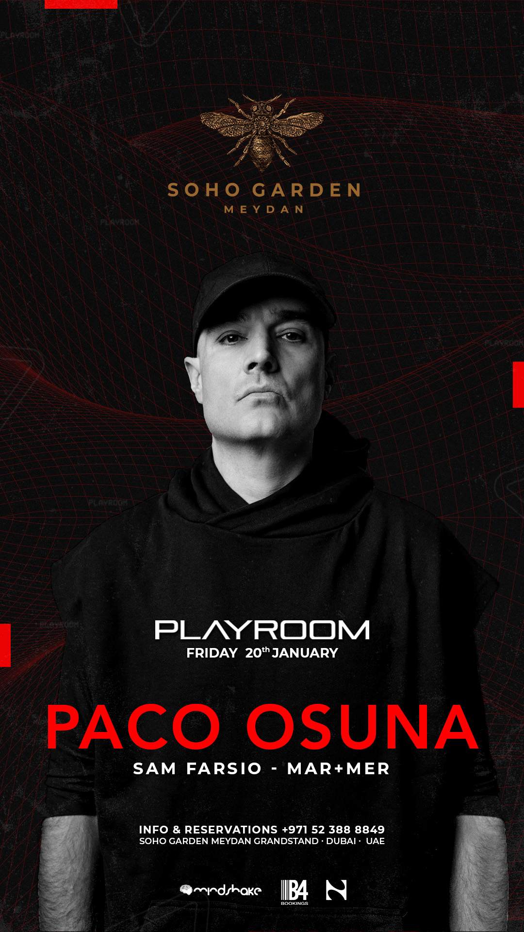 Paco Osuna at Playroom DXB at Soho Garden DXB, Dubai