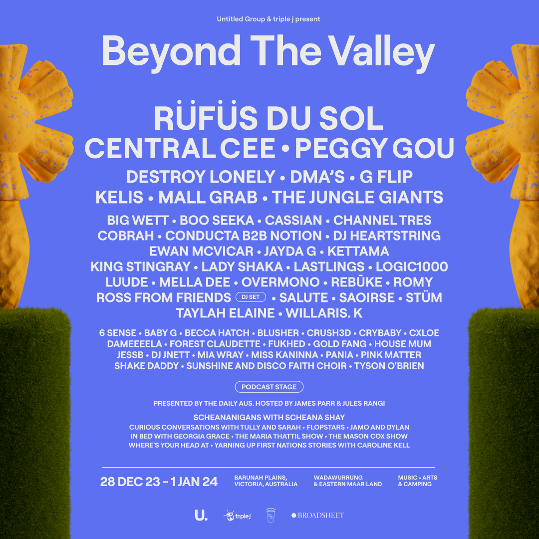 Beyond The Valley 2023 at Barunah Plains, Victoria