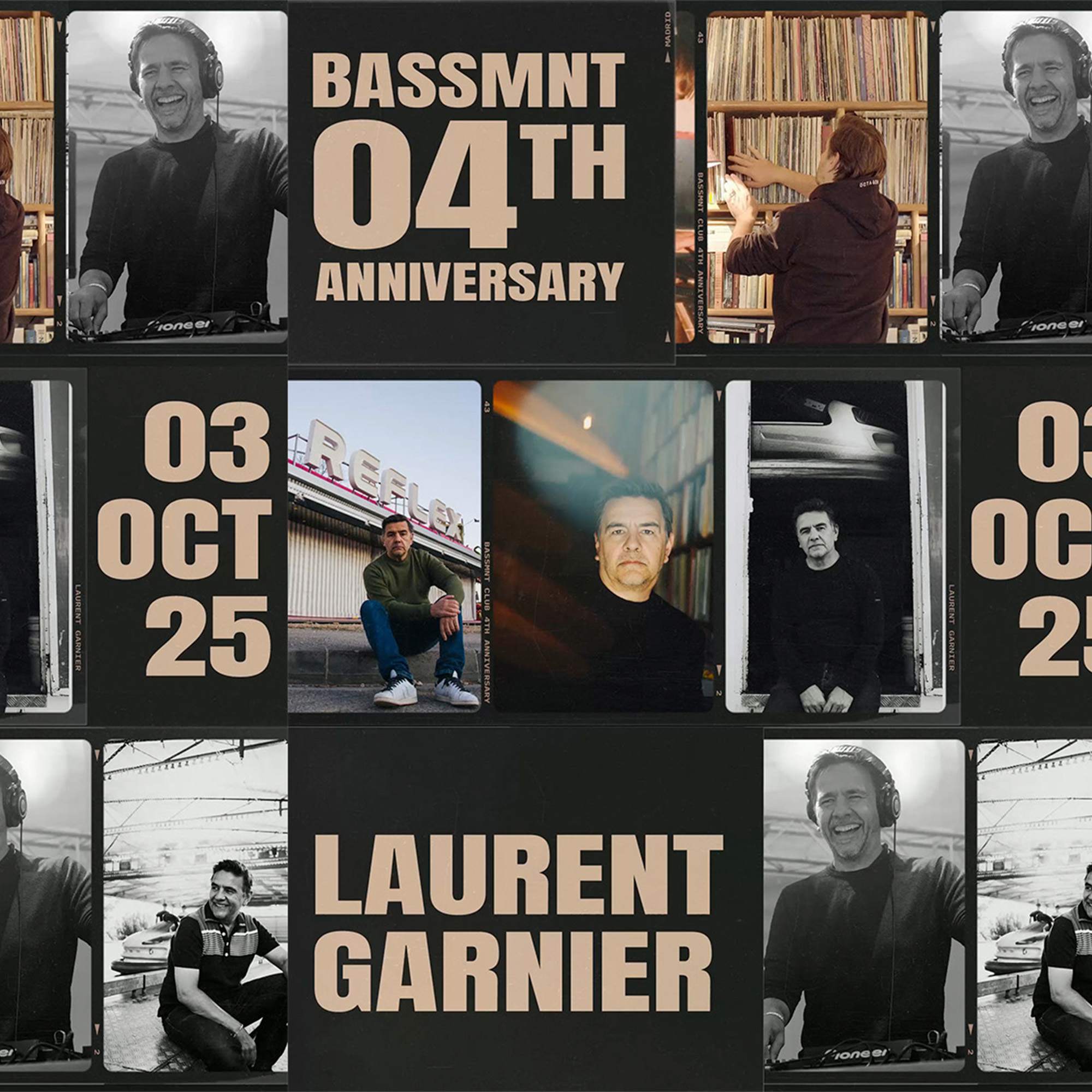 IV Anniversary Bassment I PART: Laurent Garnier at The Bassement, Madrid