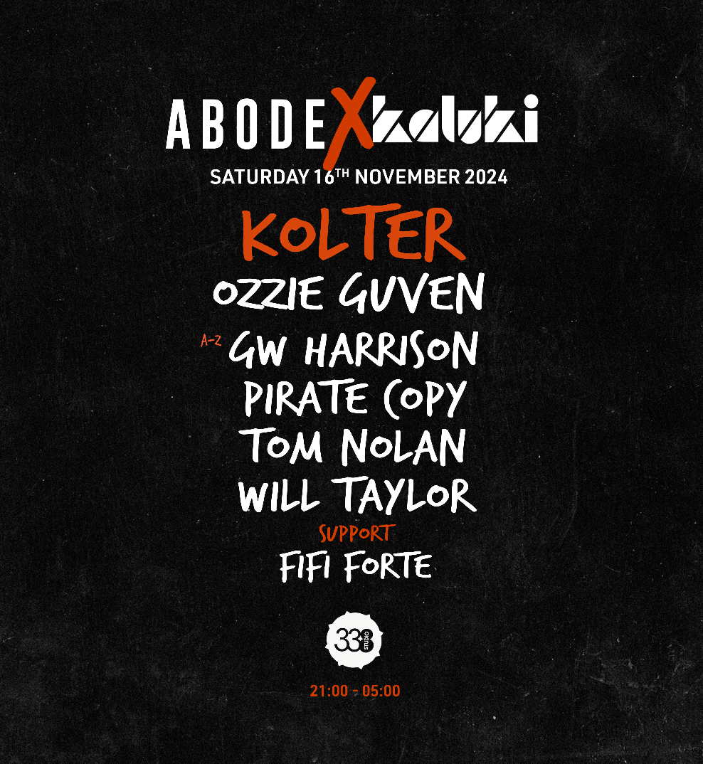 ABODE x Kaluki - The London Chapter at Studio 338, London