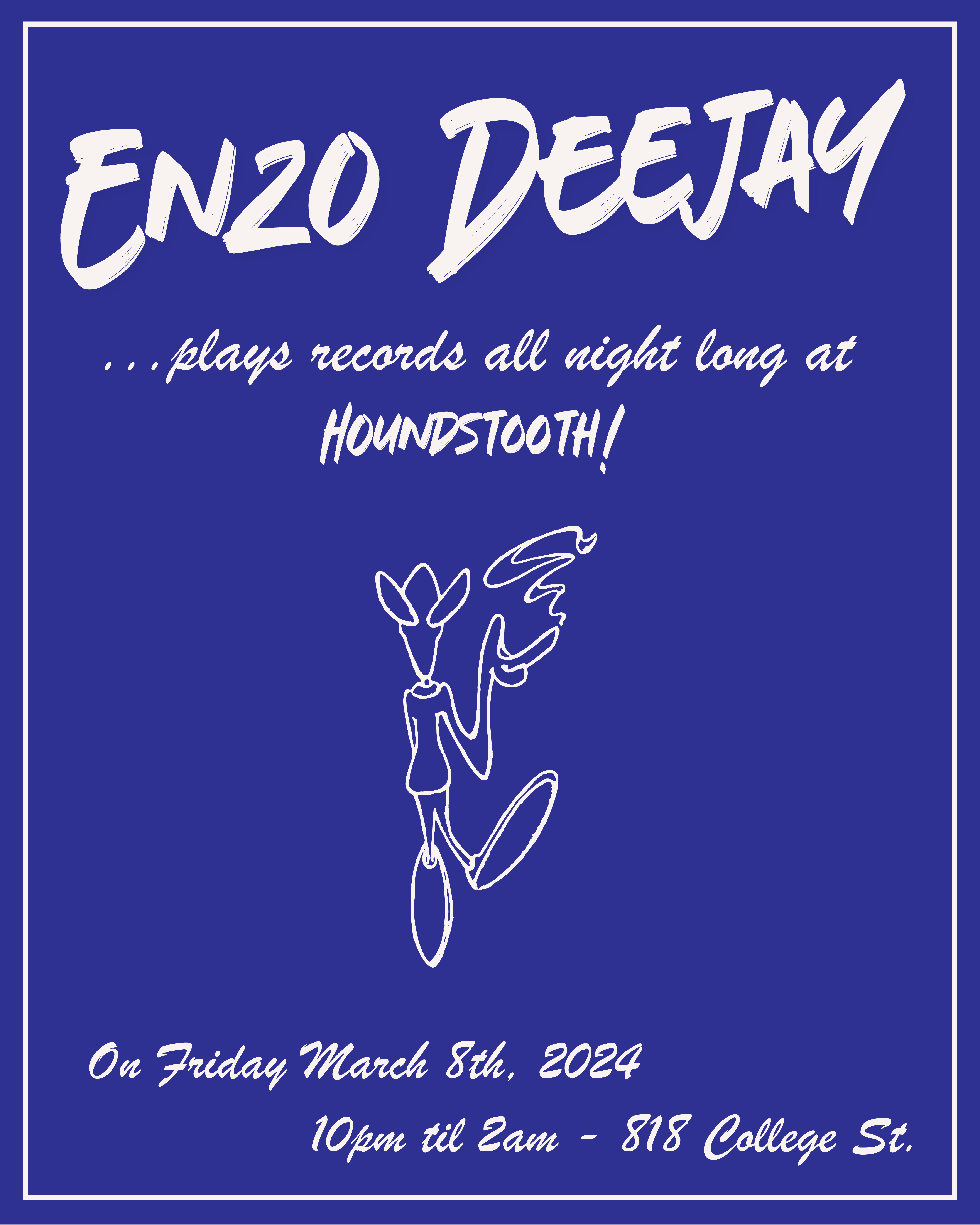 Enzo Deejay All Night Long at Houndstooth, Toronto