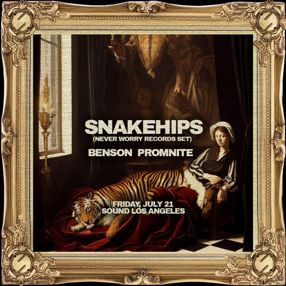 Sound presents Snakehips with support by Benson and Promnite at Sound ...