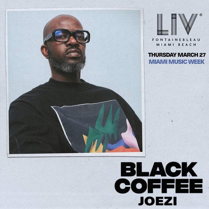 Black Coffee & Joezi - Miami Music Week at LIV Nightclub Miami, Miami
