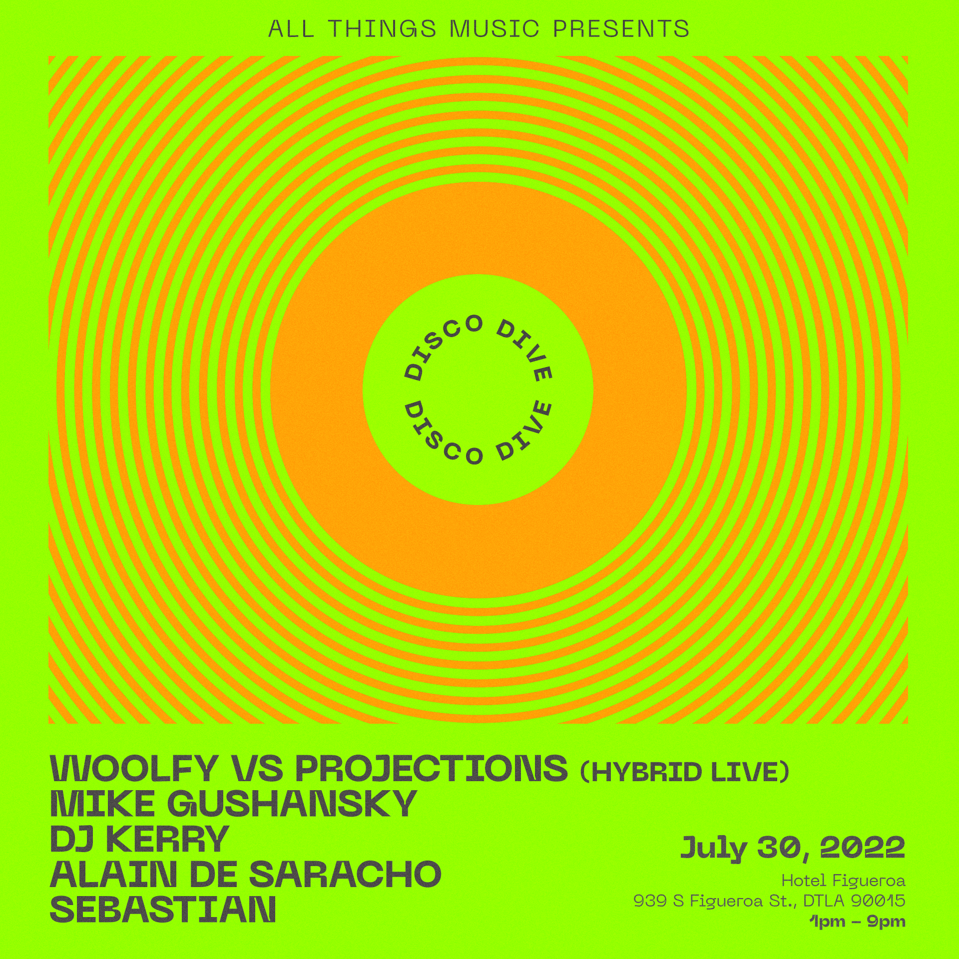 Disco Dive DayTime Pool Party ft Woolfy vs Projections (Hybrid Set) at ...
