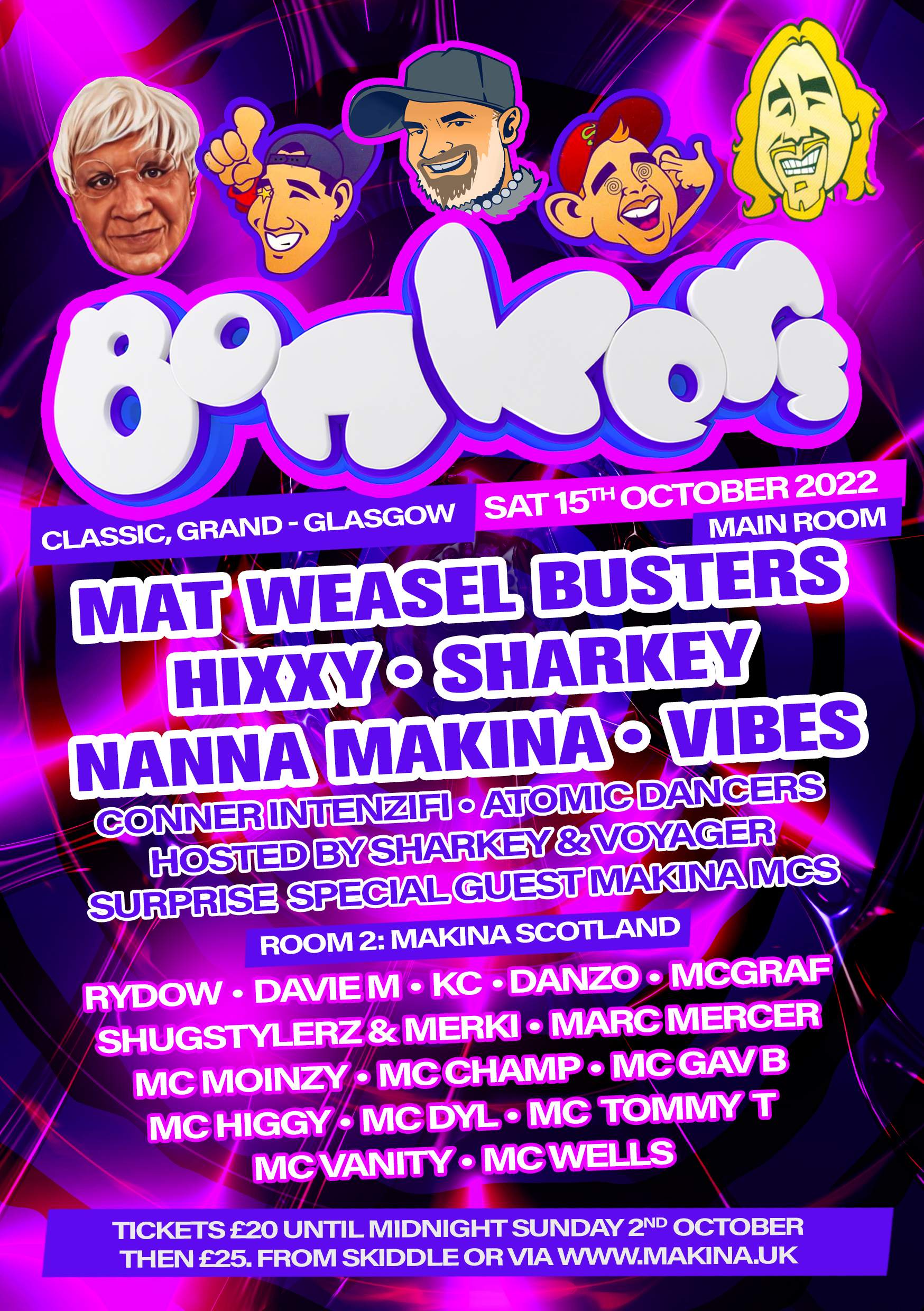 Bonkers - Glasgow at The Classic Grand, Glasgow