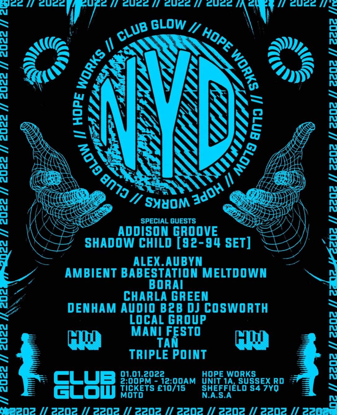 [CANCELLED] Club Glow x Hope Works: The NYD Day Party at Hope Works ...