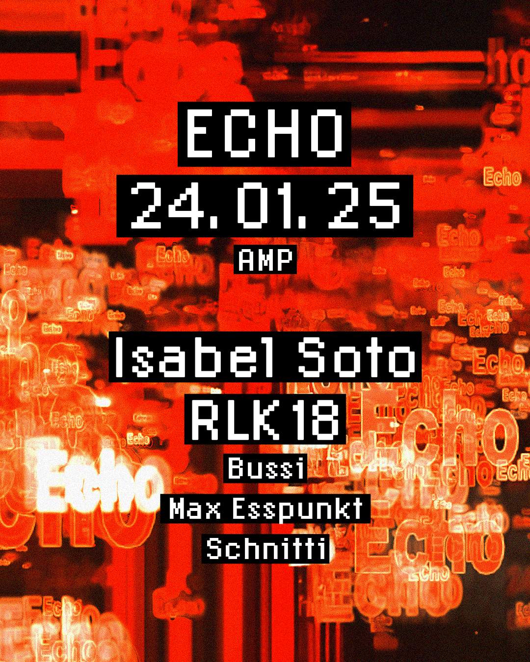 ECHO w/ Isabel Soto at Amp, Munster